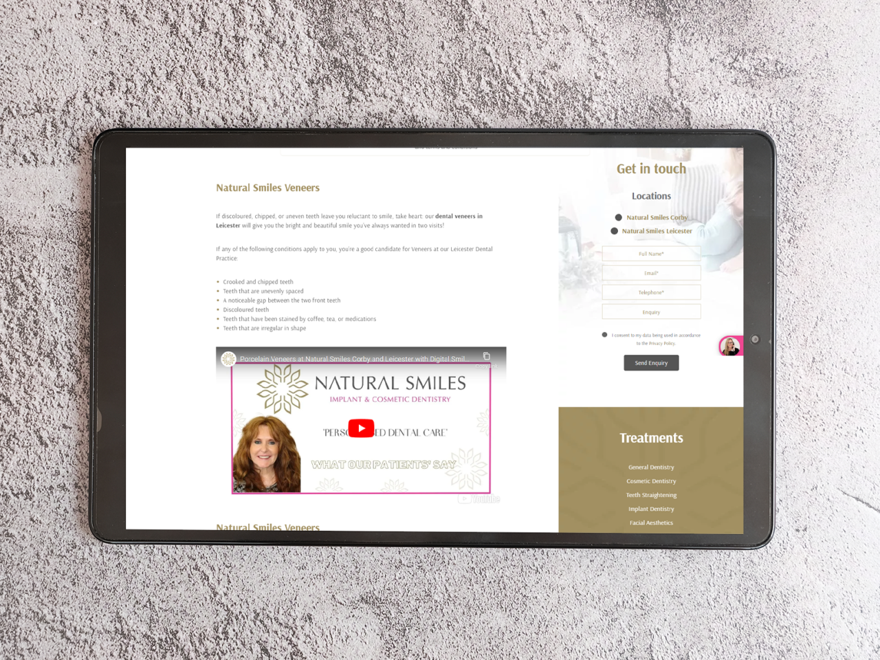 Natural Smiles - Dental Marketing by Digimax